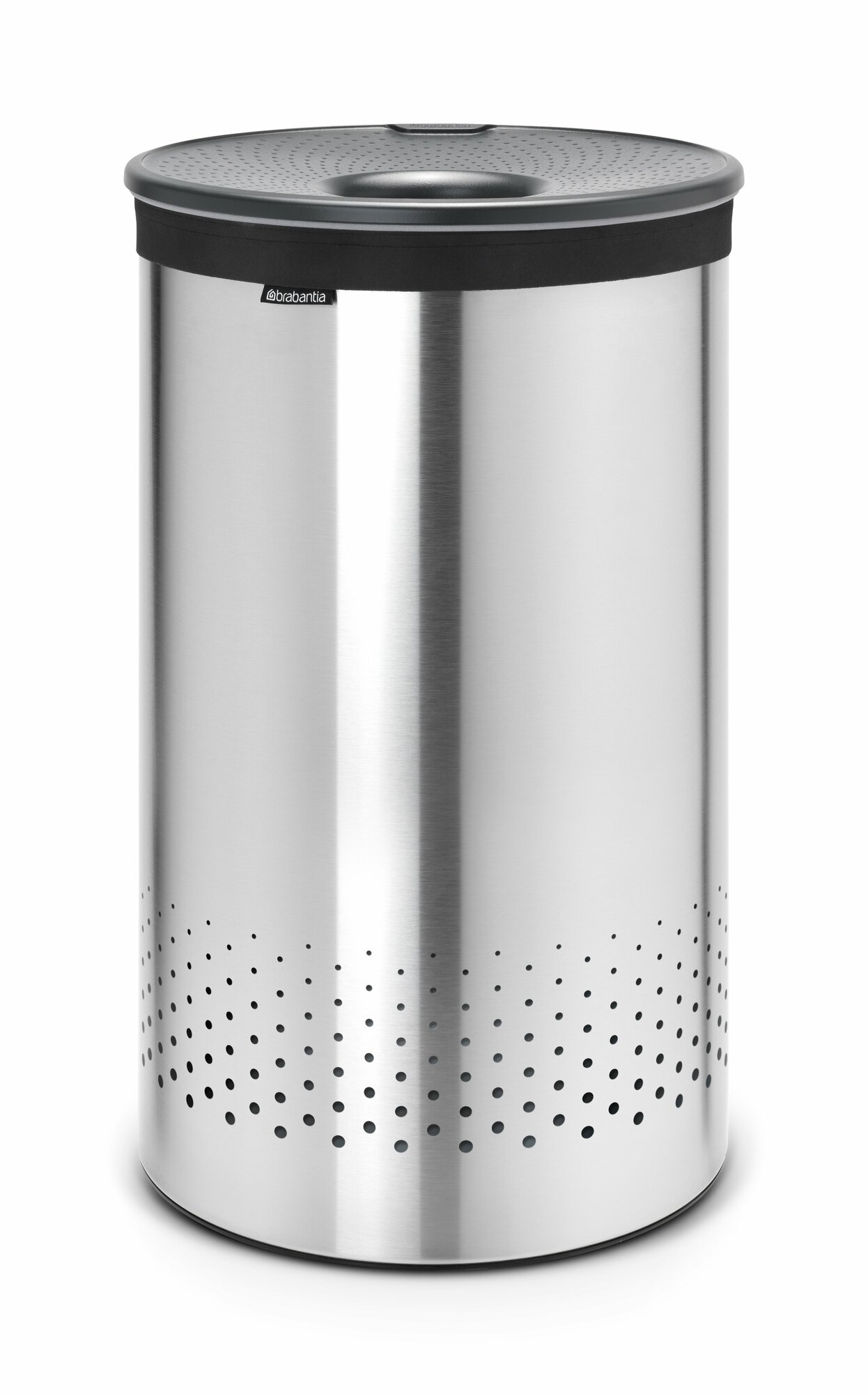 Бак для белья Brabantia Classic 60 л, металл, цвет серебристый