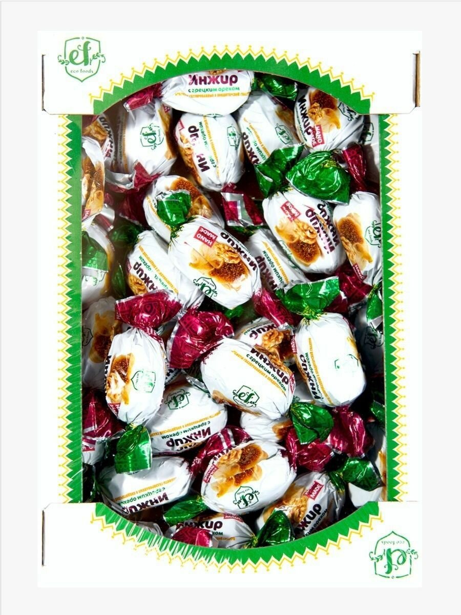 Конфеты глазированные "инжир" 1кг, Конфеты Amavel