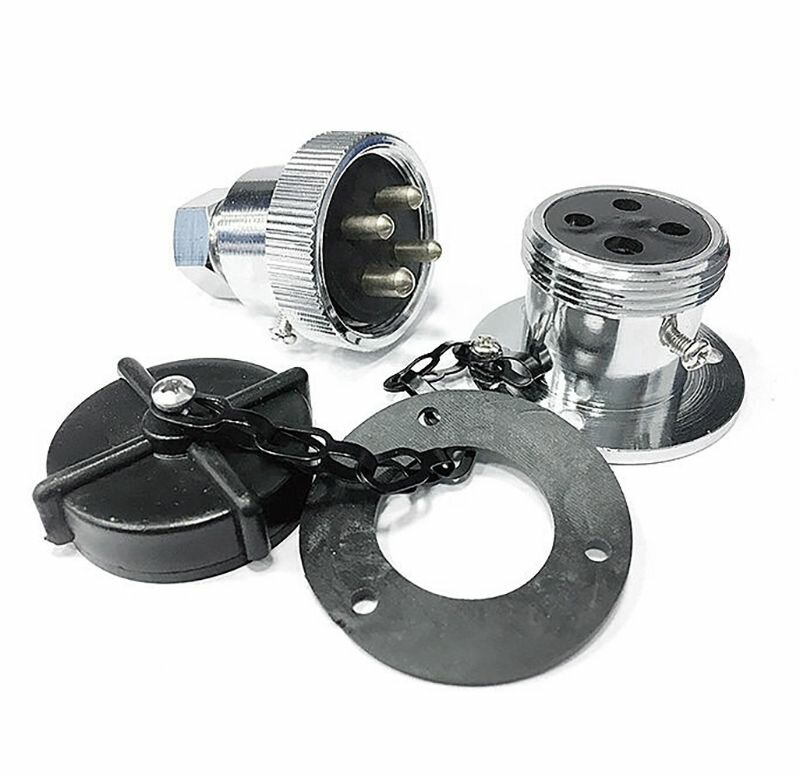 Электроразъем, 4 контакта, 3 А (10248043)