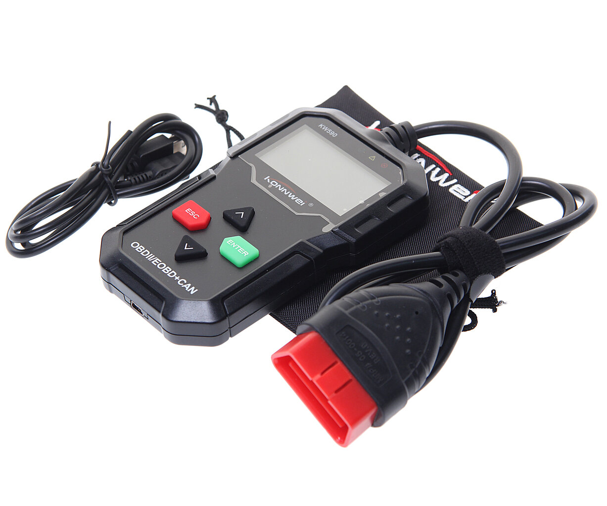 Сканер автомобильный диагностический (все протоколы) KONNWEI