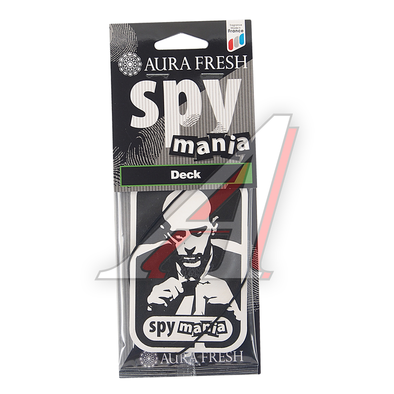 Ароматизатор подвесной картонный (deck) Spy Mania AURA FRESH