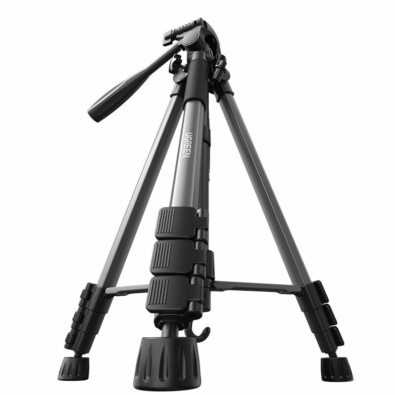 Трипод профессиональный UGREEN LP661 (15187) Professional Tripod for Phone and Camera. Цвет: черный