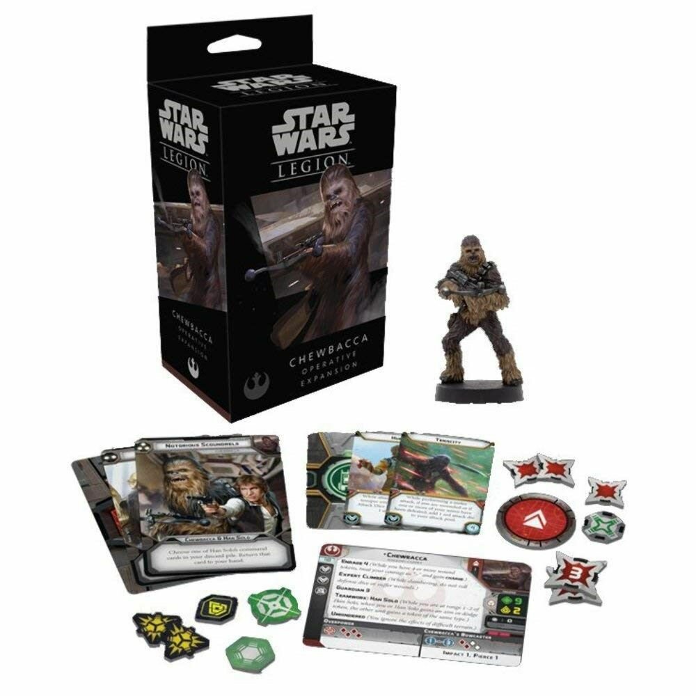 Набор миниатюр STAR WARS LEGION: CHEWBACCA OPERATIVE EXPANSION EN