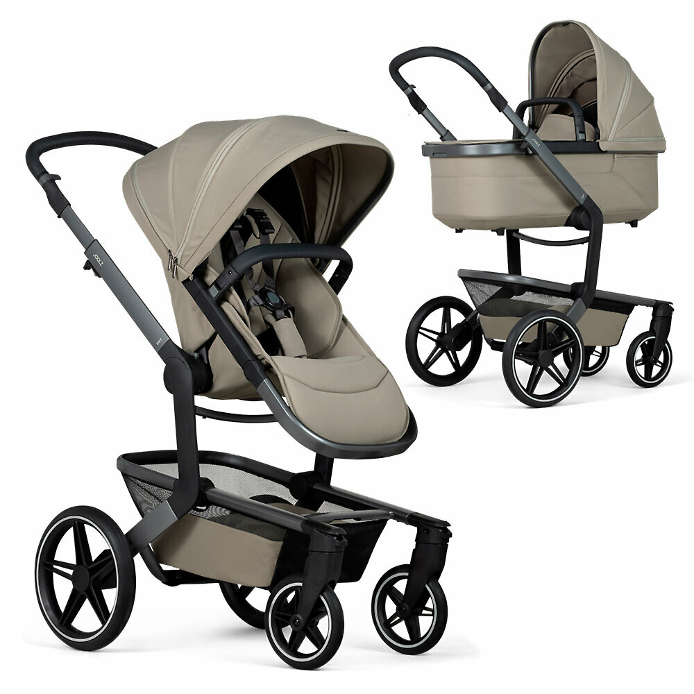Детская коляска 2в1 Joolz Day 5, цвет Sage Green (Серо-зелёный), артикул производителя 540000