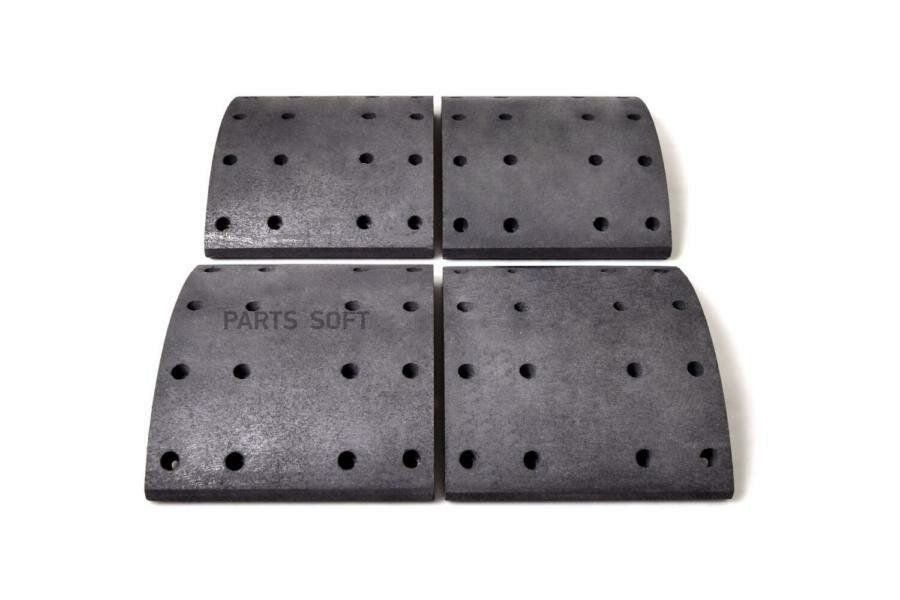T05616007 TOPCOVER Комплект тормозных башмаков, барабанные тормоза 1-й ремонт 413x203
