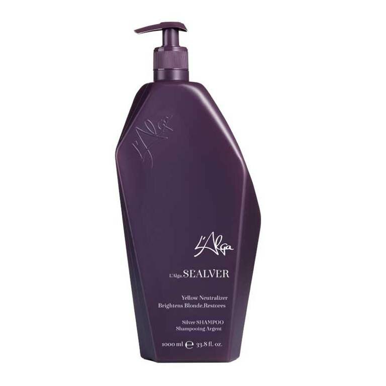L'alga Sealver Silver Shampoo Шампунь для нейтрализации желтизны Sealver 1000 мл