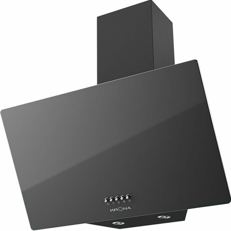 Вытяжка наклонная Krona HELGA 600 black PB