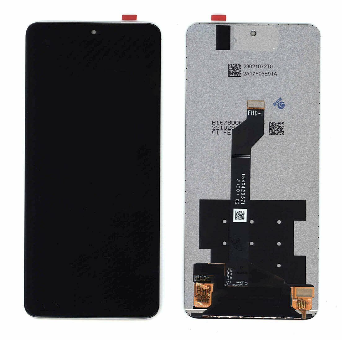 Дисплей для Huawei Nova 9 SE, Honor 50 SE в сборе с тачскрином черный