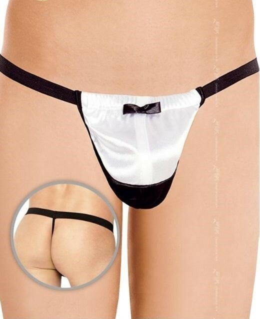 Трусы Softline Men's Collection Waiter, 100% полиэстер, с декоративным бантом