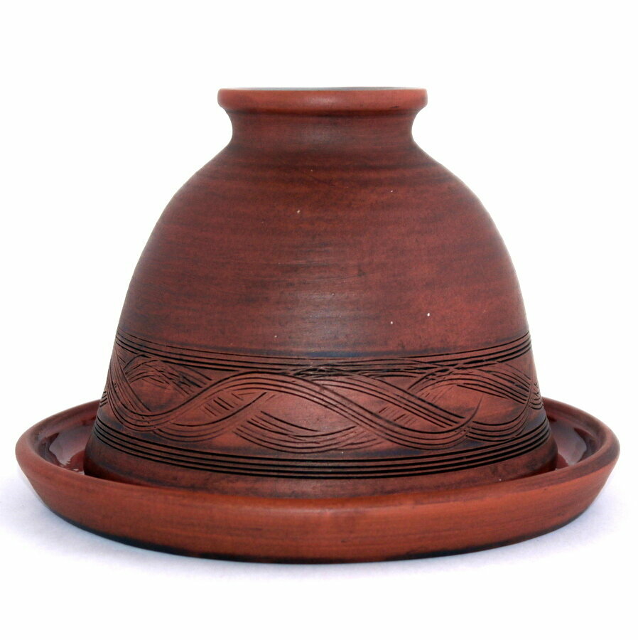 Масленка "Классик" + глазурь, глина, керамика, ручная работа