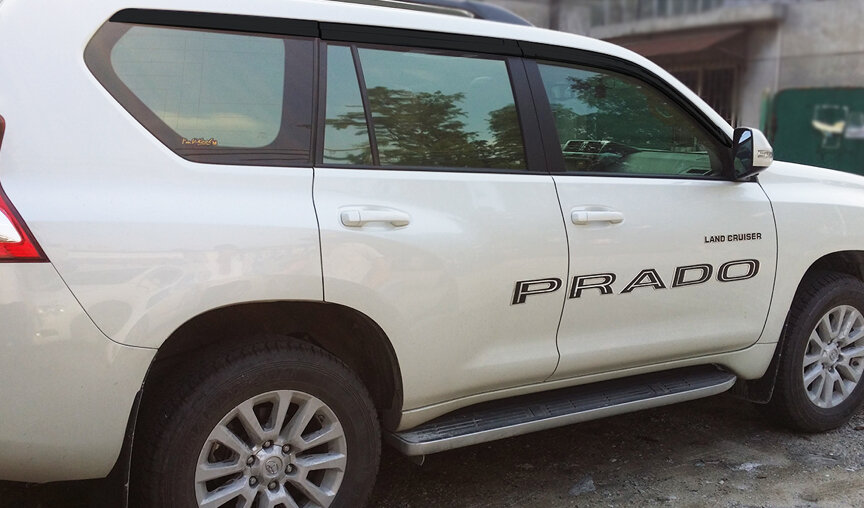 "Toyota Prado 2009" - дефлекторы боковых окон