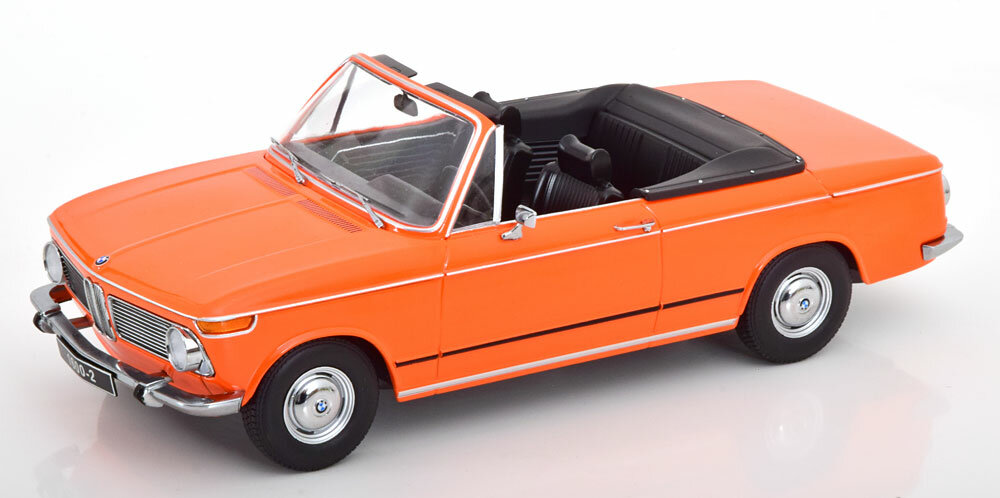 Модель коллекционная KK-SCALE Bmw 1600-2 convertible 1968 orange