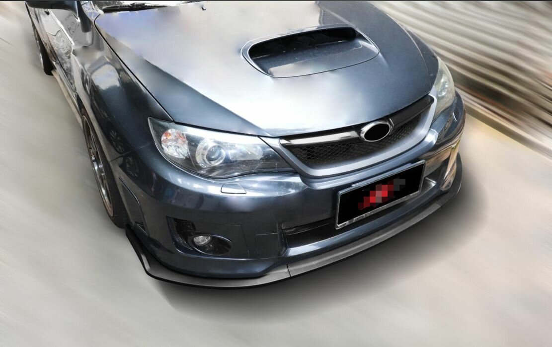 Губа переднего бампера Subaru STI 2011-2014
