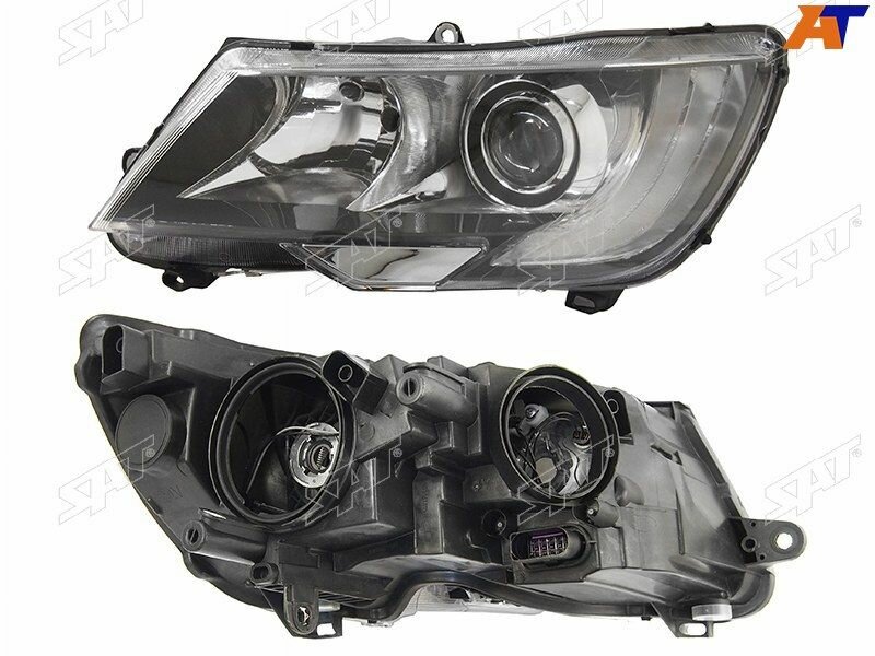 . SAT Фара для SKODA SUPERB 13-15 левая