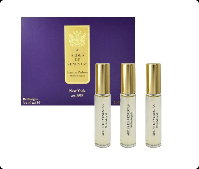 Набор Aedes de Venustas, Oeillet Bengale, 3 шт. по 10мл, Парфюмерная вода Унисекс