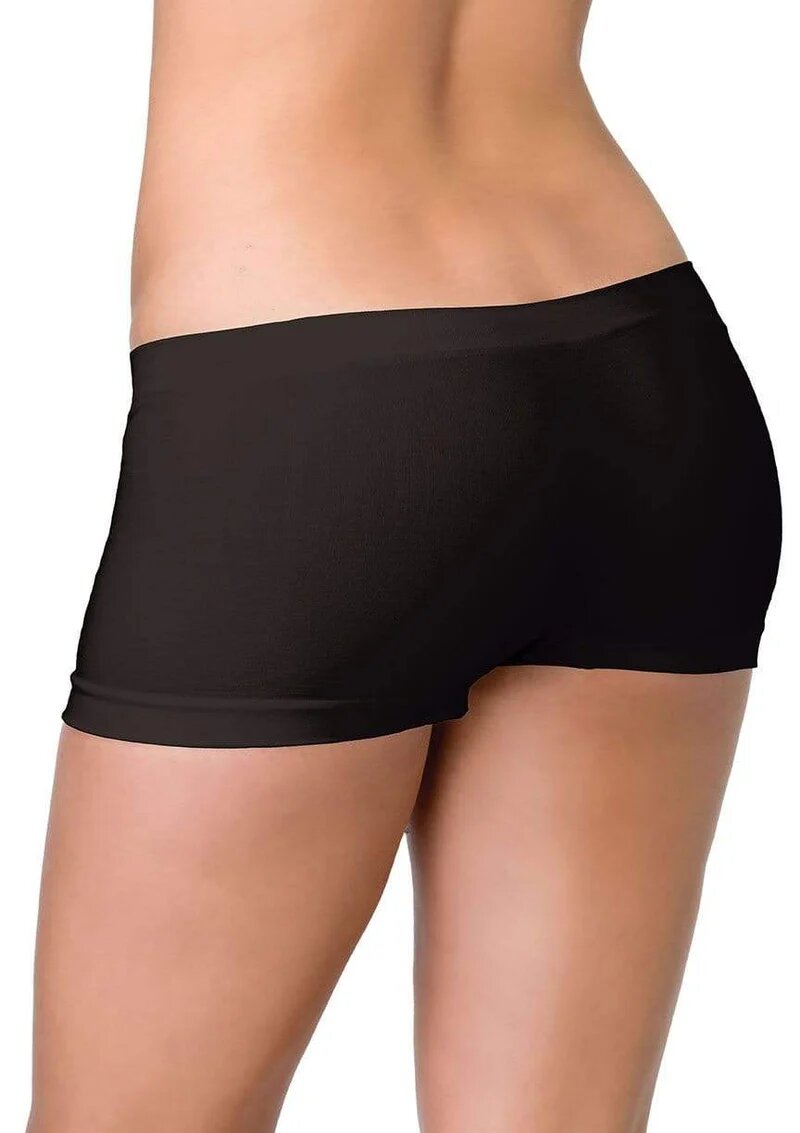 Базовые бесшовные шорты Cheeky от Leg Avenue, черный, OS