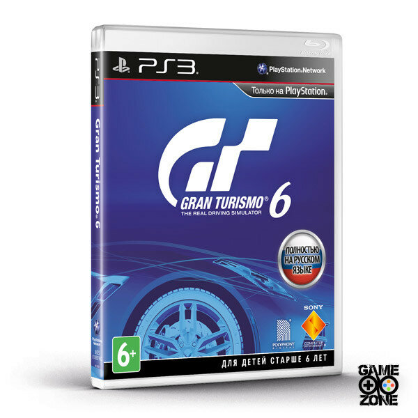 Игра Gran Turismo 6 (PS3) б/у, Полностью Русский