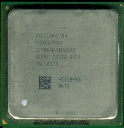 Процессор Socket-478 Intel Pentium 4 Prescott 2,4GHz/1M/533, SL7YP Philippines