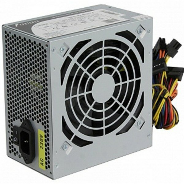 Блок питания Inwin/Powerman PM-600ATX-F, 600Вт, 120мм, серый