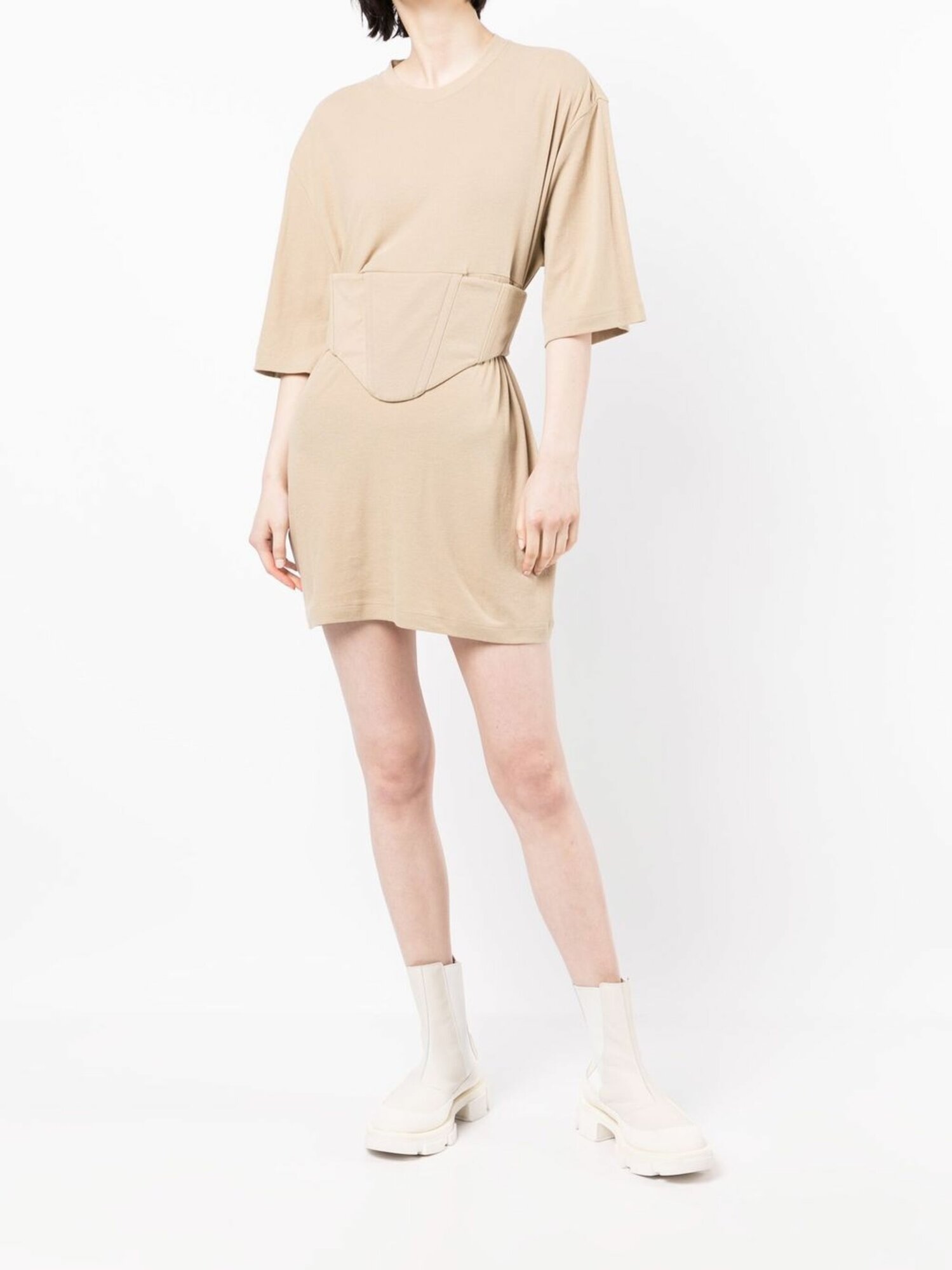 Топ Dion Lee, размер 32, коричневый — фото 1