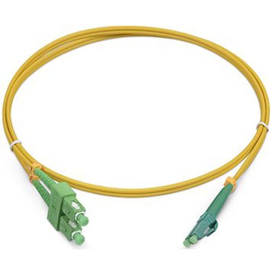 Патч-корд оптический Toplan , дуплексный, LC/APC-SC/APC, SM 9/125, 3 м, LSZH