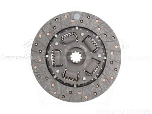 Диск сцепления ведомый для а/м газ дв. 402, 406 fenox (медные заклепки) (402-1601130)