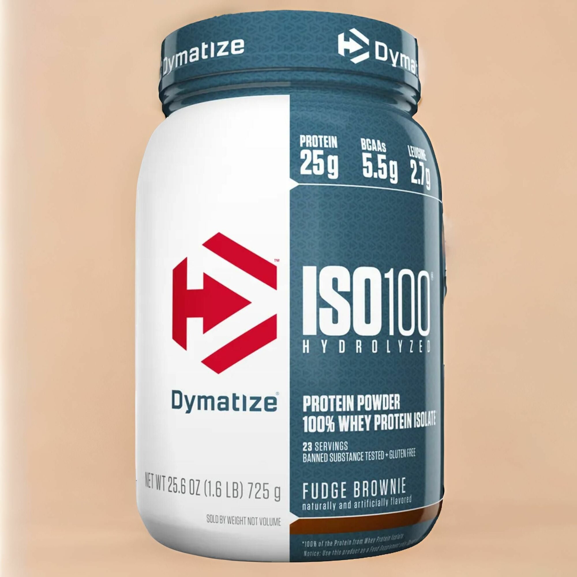 Гидролизата и изолята сывороточного протеина Dymatize ISO 100, 640 гр Шоколадное пирожное с помадкой