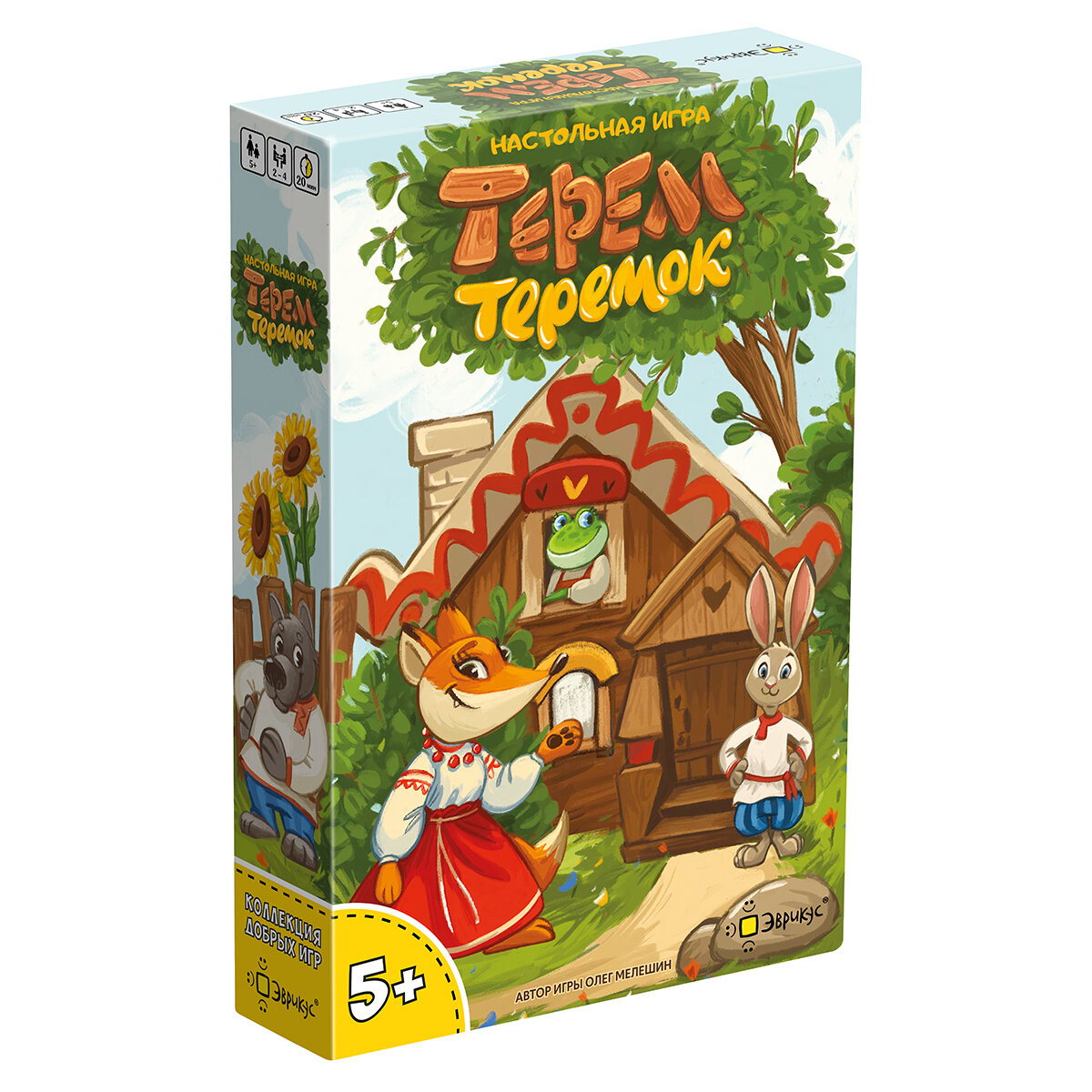 Настольная семейная логическая игра Эврикус Терем-теремок BG-12112
