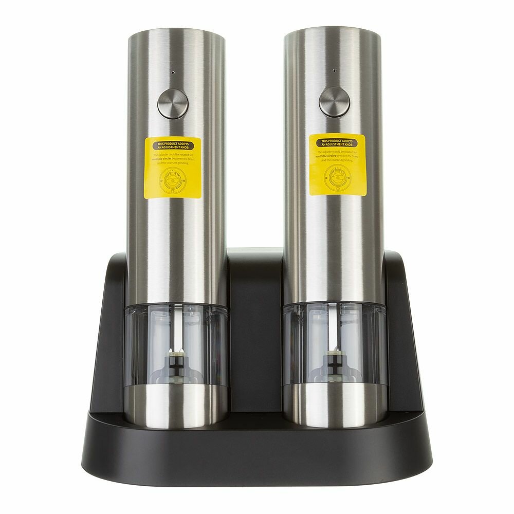 Мельницы электрические Fellow Electric Grinder Set CJ-EG08 2 шт. (серебро)