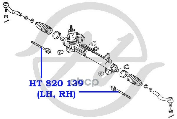 Рулевая тяга Hanse арт. HT820139
