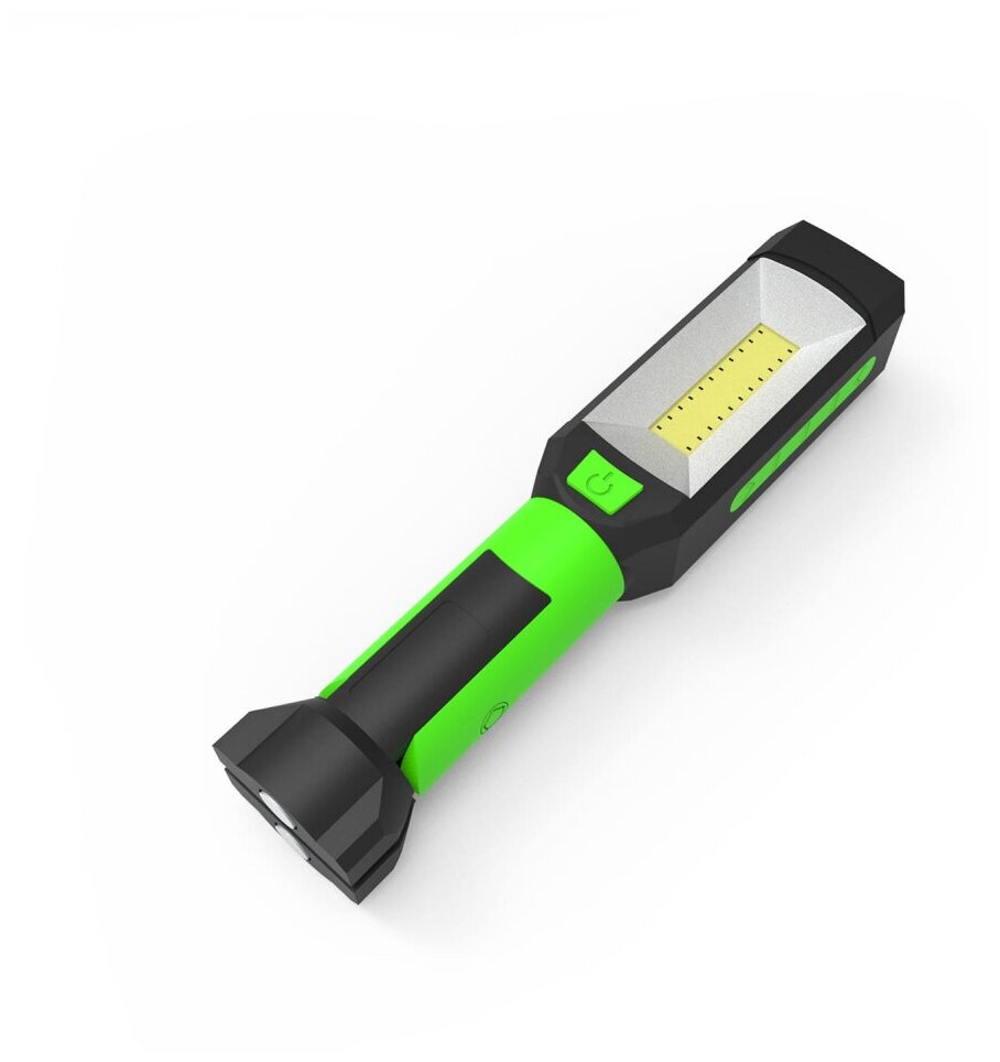 Фонарь ручной Gauss (GF503) светодиодный 2 LED 10 Вт на батарейках AAA пластик 2 режима