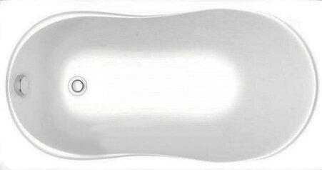 Акриловая ванна BAS Тэсса Стандарт 140см на ножках