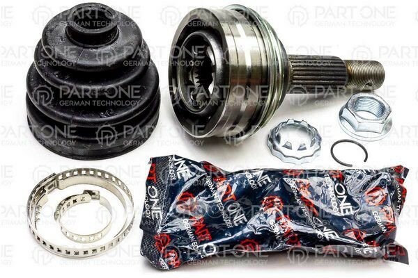 ШРУС outer, 26x56x23, TOYOTA CARINA E 1.6 92-97, COROLLA 1.6, 2.0D 92-95, 1.4-1.6 97-00 PART-ONE арт. 1CV120