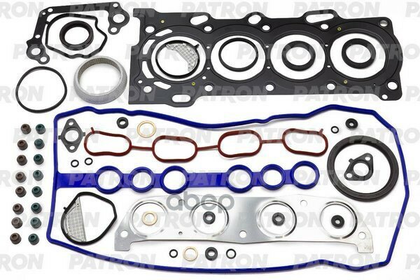 Комплект прокладок двигателя полный с прокладкой ГБЦ Toyota Corolla 1.4/1.8 16V 4ZZ-FE 00> PATRON арт. PG11019