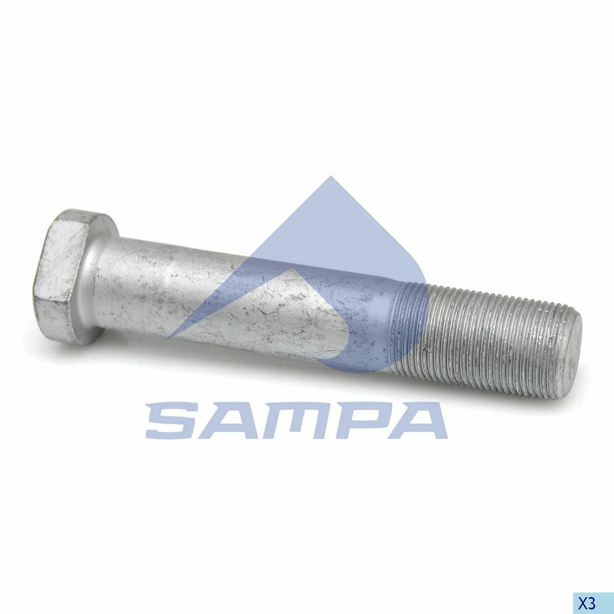 Болт колеса M22х1,5х115/38 MAN M/F2000/TGM/TGA/TGS 020.442 SAMPA