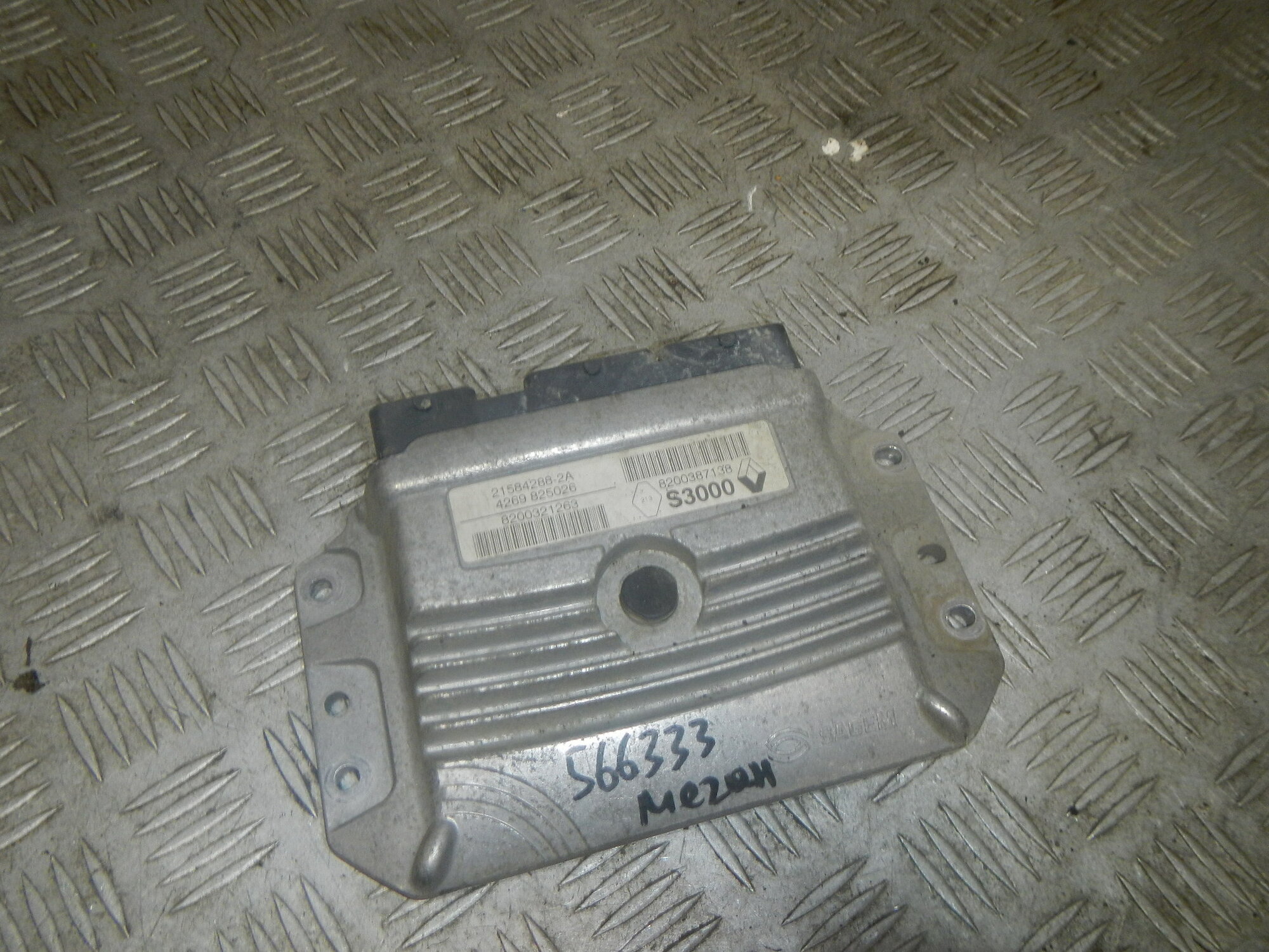 Б/У Блок управления двигателем, Renault (Рено)-MEGANE II (02-09) RENAULT MEGANE II (02-09) К4М Без видимых повреждений. 5...