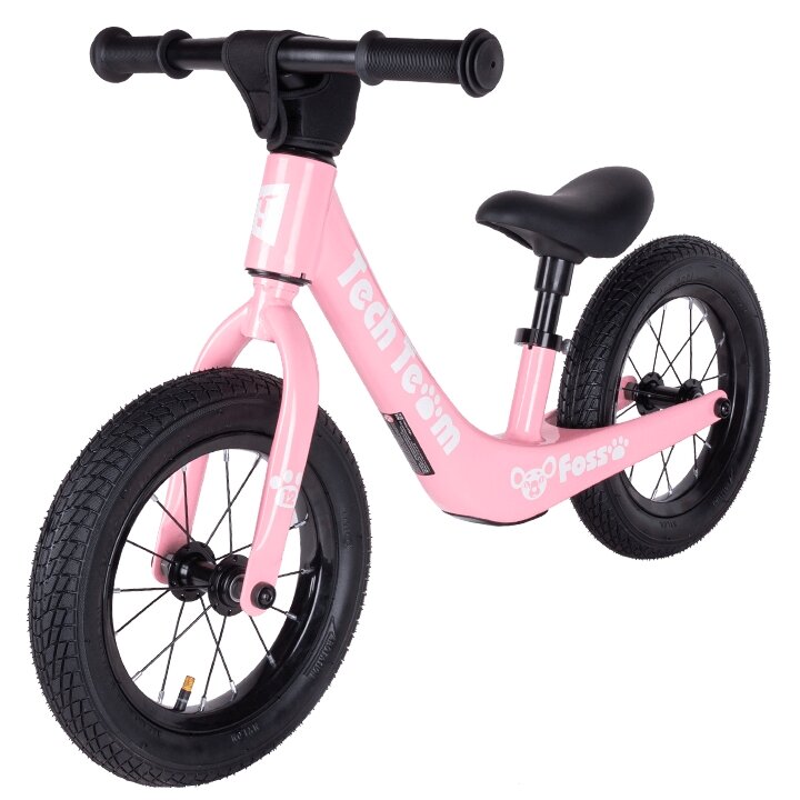 Беговел Tech Team Fossa розовый + колпачки