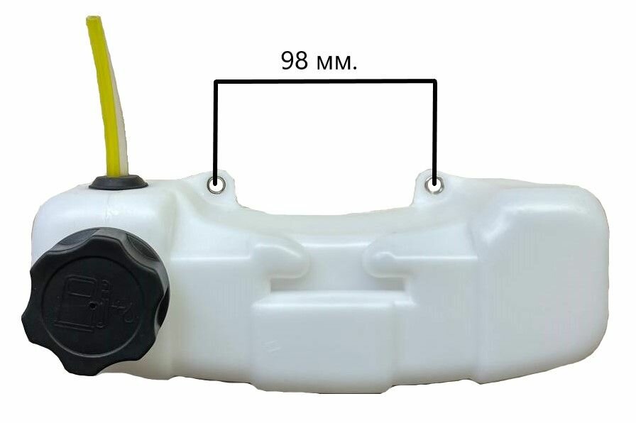 Бак топливный в сборе для лодочных моторов, мотобуров 520/МК 52 Хопер