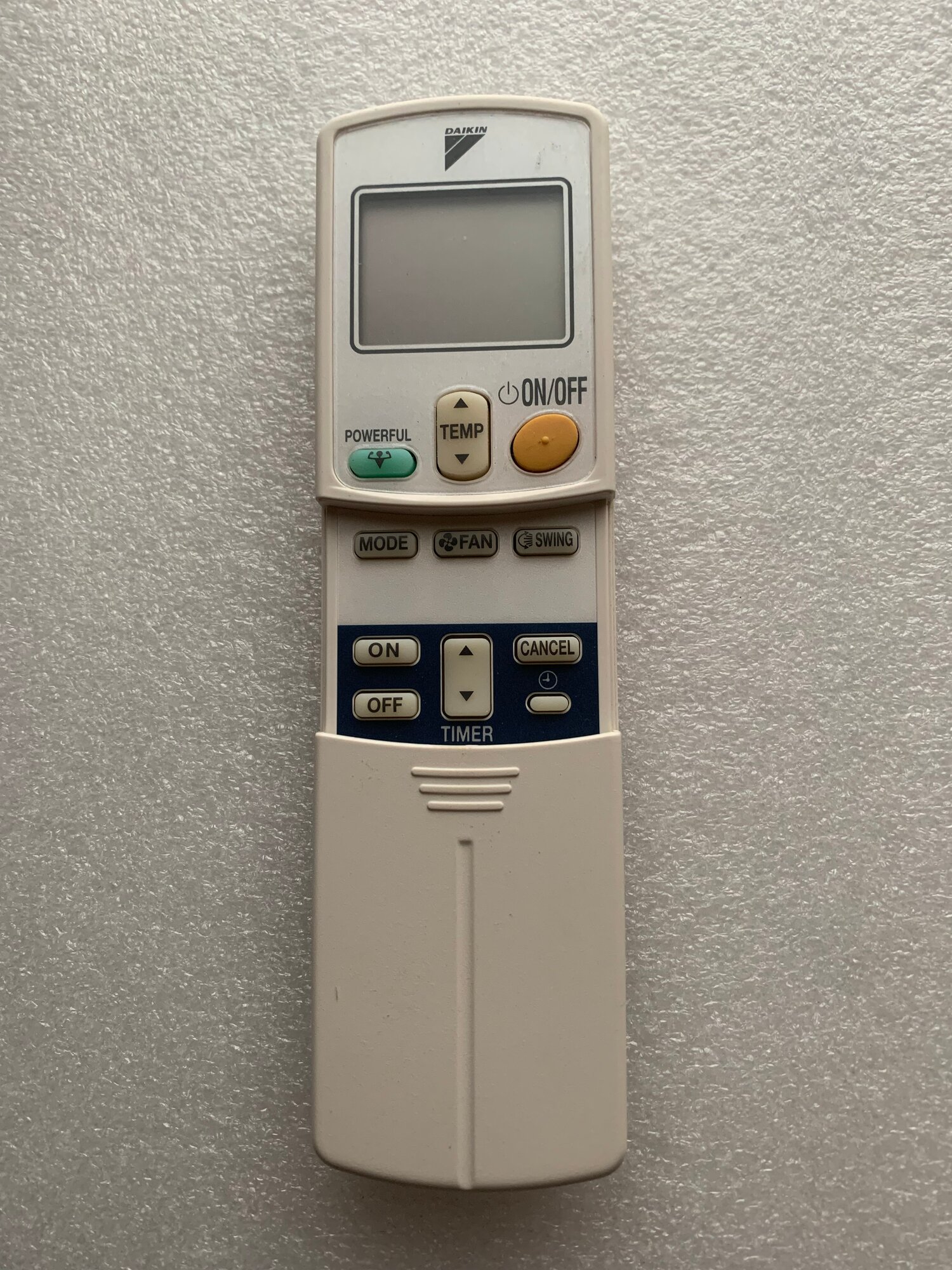 Пульт Daikin Arc423A18, для кондиционера, оригинальный, бежевый