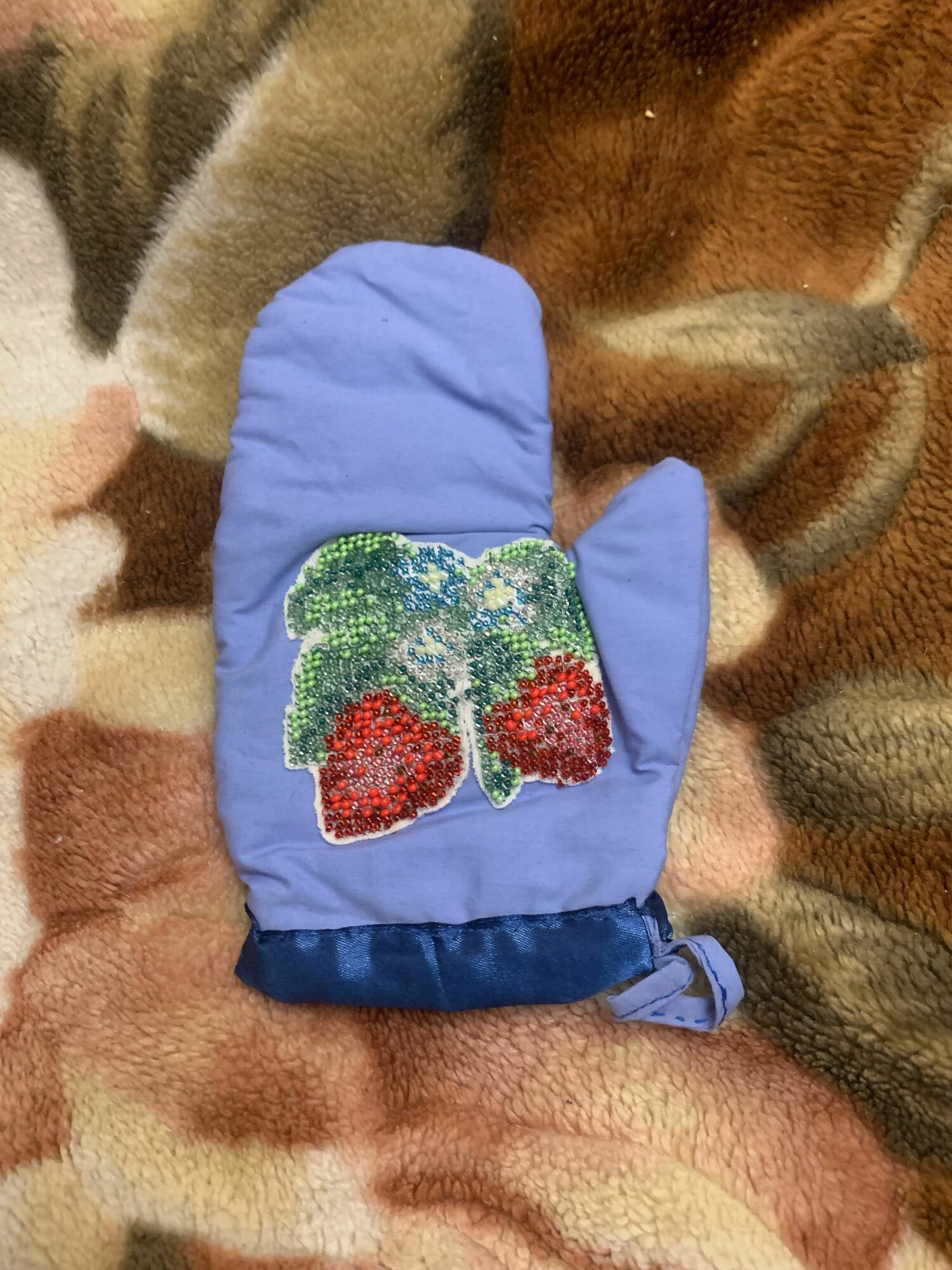 Прихватка Земляника