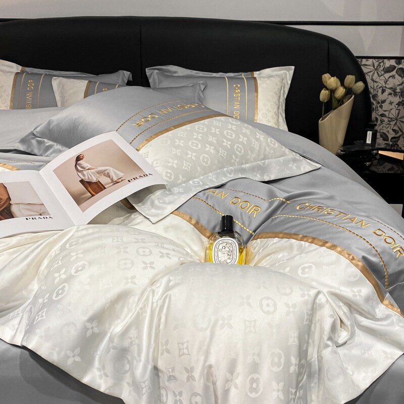 Комплект постельного белья Butterfly Feng Shui, шелк, 100%, 4 предмета