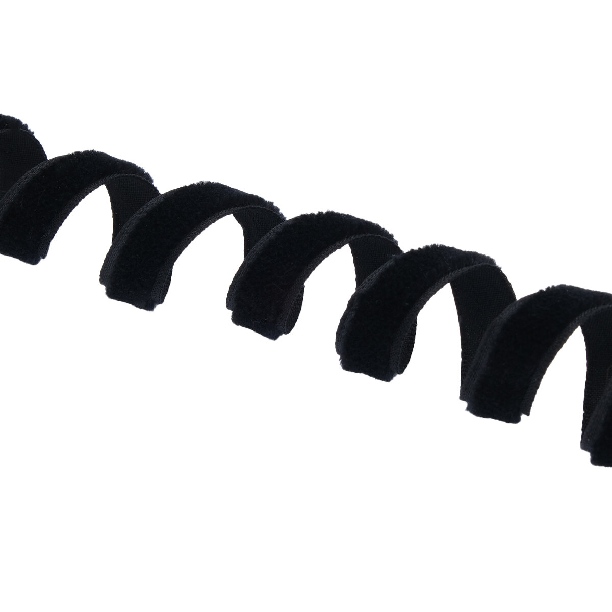 Лента бархатная 'Красная лента' 10 мм*10 м, С3574Г17, рис. 8508 (20 черный)