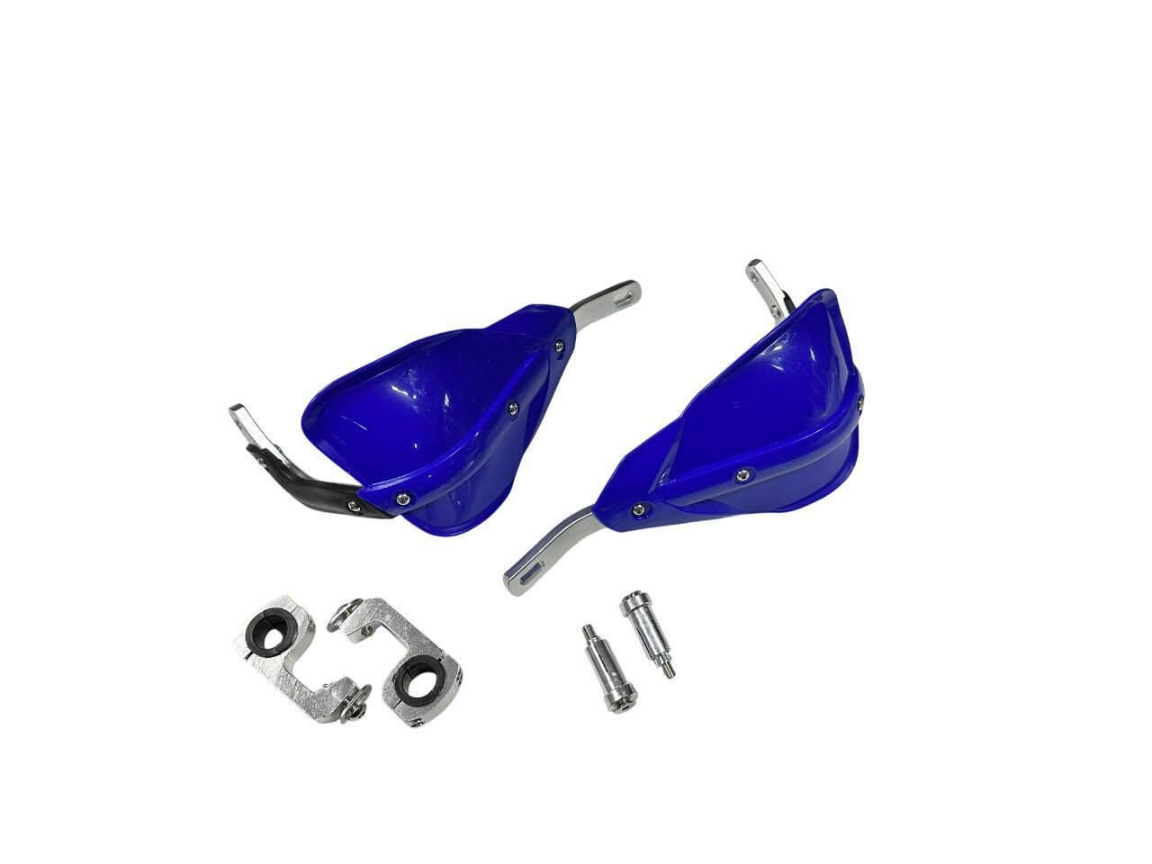 Защита рук + крепеж на рули 22/28 "Pilot Pro Enduro" (синяя)