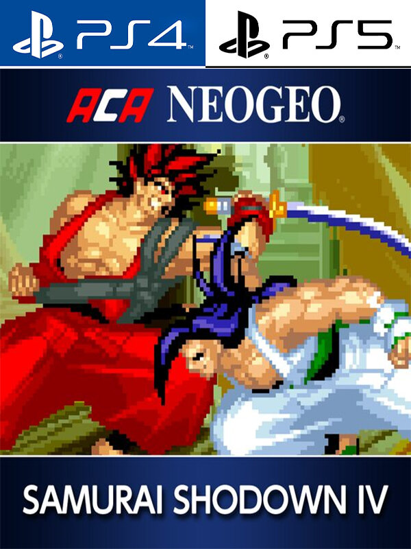 ACA NEOGEO SAMURAI SHODOWN IV для Sony Playstation 4|5 (Турция)