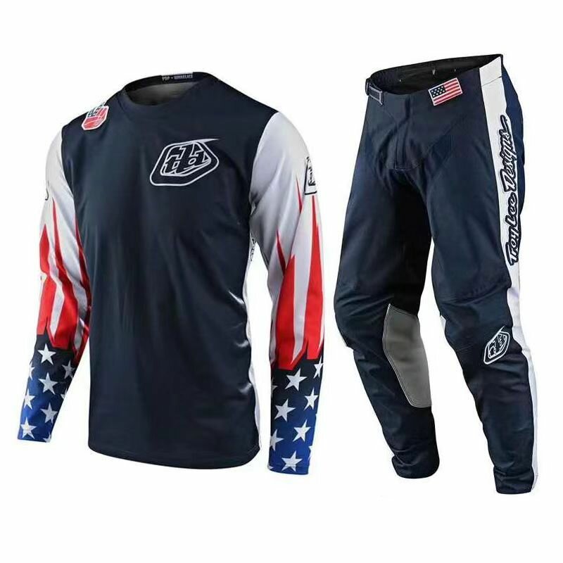 Новый 2023 TL эндуро комплект снаряжения для мотокросса mx трикотажные штаны мотоциклетная одежда mtb carracing костюм Off Road