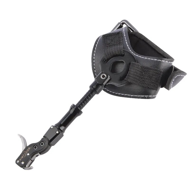 AME101 Комбинированный лук-релиз для стрельбы из лука черный/синий/красный Черный, Black