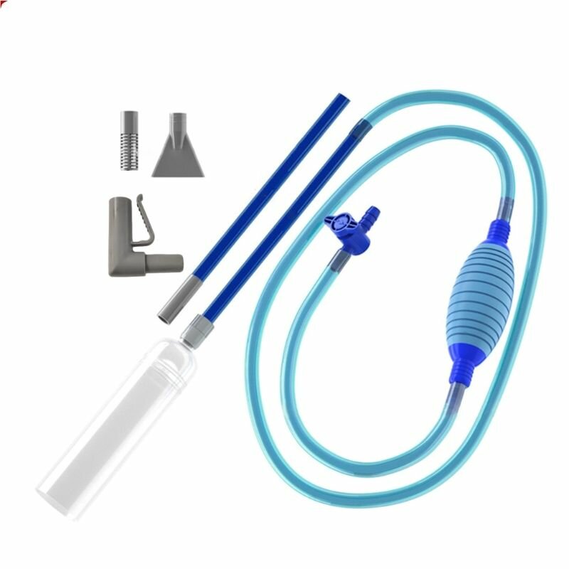 Аквариумный сифон, пылесос, водообменник, очиститель резервуаров для рыб, туалет, всасывание