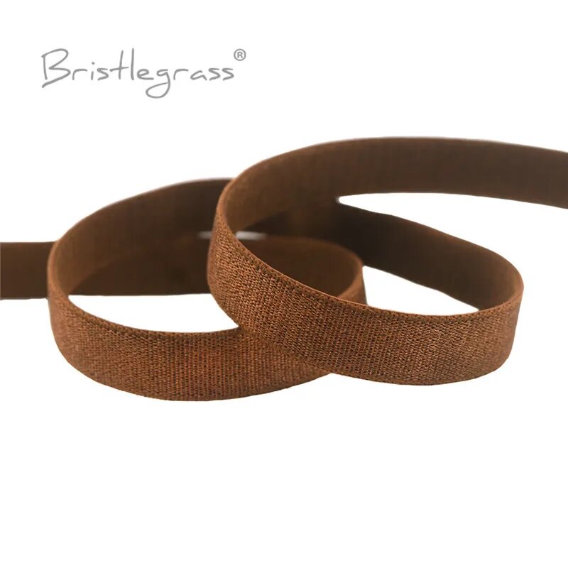 BRISTLEGRASS Нейлоновая эластичная лента для бюстгальтера 100 ярдов 10 мм 2 Yards, 10mm-Cappuccino