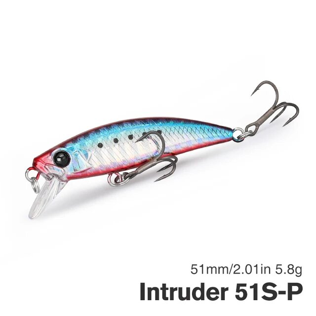 TSURINOYA Intruder 51S-P DW138, минноу для ловли рыбы