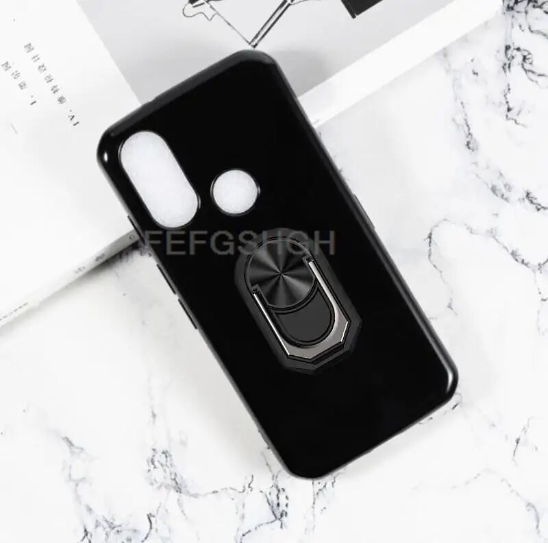 Черный чехол для CAT S62 Pro с кольцом